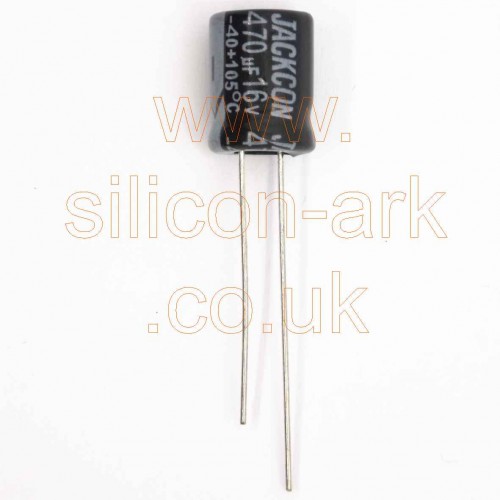 RS Components 470uF 16V electrolytic capacitor | PRICE, STOCK ...