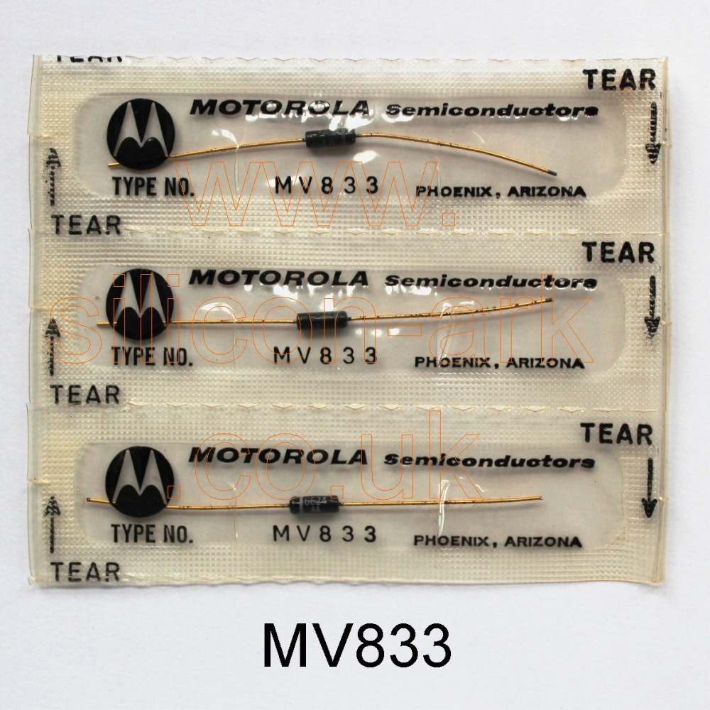 Motorola MV833 Varicap diode | PRICE, STOCK, DATASHEET, | silicon-ark