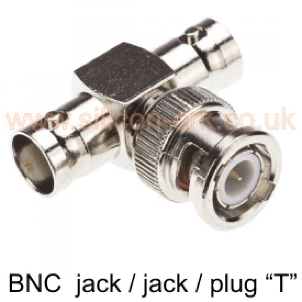 RS Components RS405-073 BNC 50 Ohm "T" RF adaptor | BUY, PRICE, STOCK ...