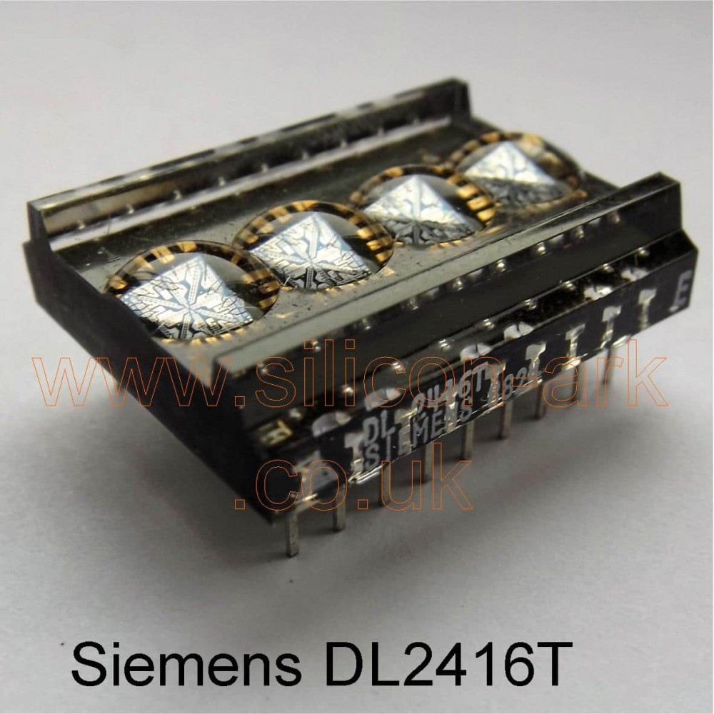 Buy online siemens DL2416T .160" red intelligent 4 character 16 segment ...